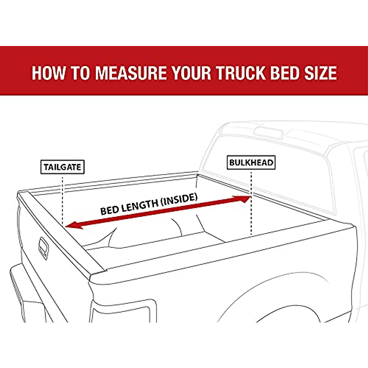 MaxMate Soft Roll-up Truck Bed Tonneau Cover Compatible with 2019-2024 Ram 1500 New Body (Not Fit 19-24 Classic) | 5'7" (67") Bed | TCD169046