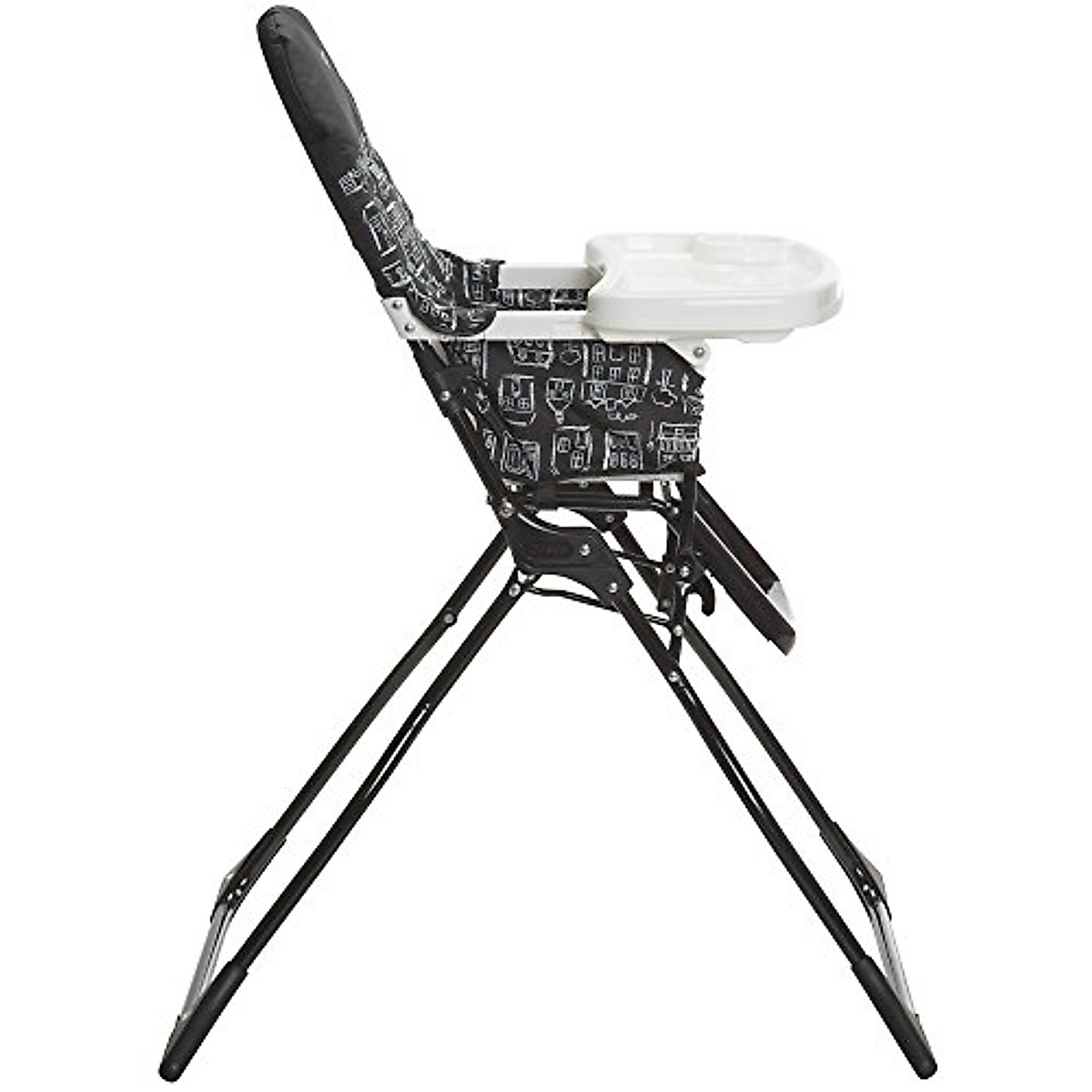 Cosco Simple Fold Full Size High Chair With Adjustable Tray, 28.5x23.5x38.7 Inch (Pack of 1)