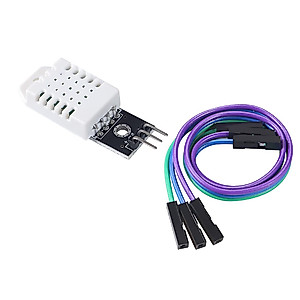 DORHEA 2PCS DHT22 AM2302 Digital Temperature and Humidity Sensor Module Temperature Humidity Monitor Sensor 3Pins Module with Cable