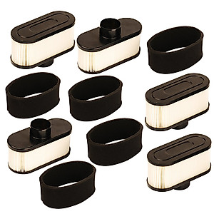 HIFROM Air Filter with Pre Filter Replacement for Kawasaki Engine 11013-7049 11013-0726 11013-0752 99999-0384 John Deere MIU12555 Bobcat 4164631 Lawn Mower