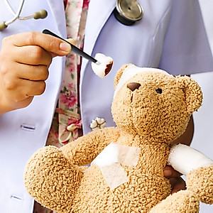 Mudder 24 Pieces Eyebrow Tweezers Bulk Stainless Steel Slanted Tip Precision Tweezers for Facial Hair, Blackhead and Tick Remover, Men and Women Professional