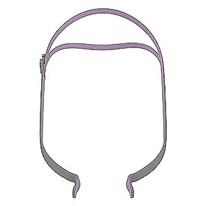 ResMed AirFit P10 Headgear - Preserves Minimal Facial Contact (with Clip) - Pink