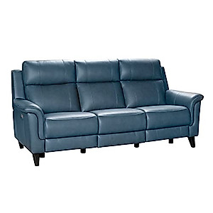 Barcalounger Kester Power Reclining Sofa w/Power Head Rests, Masen Bluegray