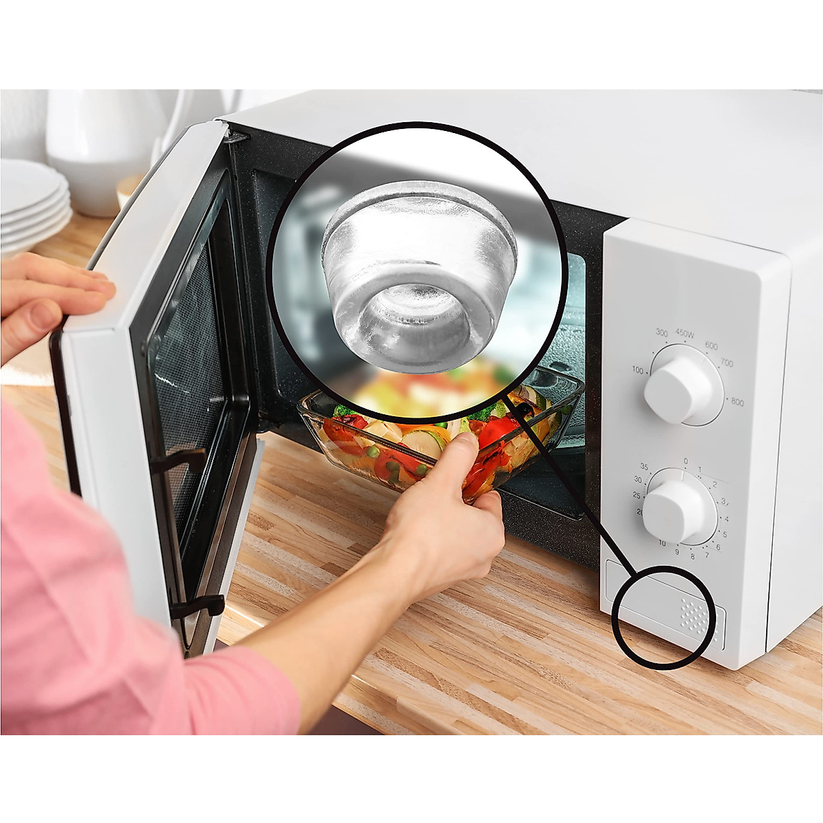 Slipstick Premium Adhesive Clear Bumper Pads 48 Piece Variety Pack, Round and Square Rubber Feet for Electronics, Cutting Boards, Cabinet Stoppers, Drawers, Furniture, Noise Damper Surface Protectors