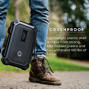 Stogie Safe Travel Humidor Cigar Case Travel - Fits up to 11 Cigars- Waterproof Crushproof Cigar Cases for men | cigar travel humidor case for cigar humidors travel