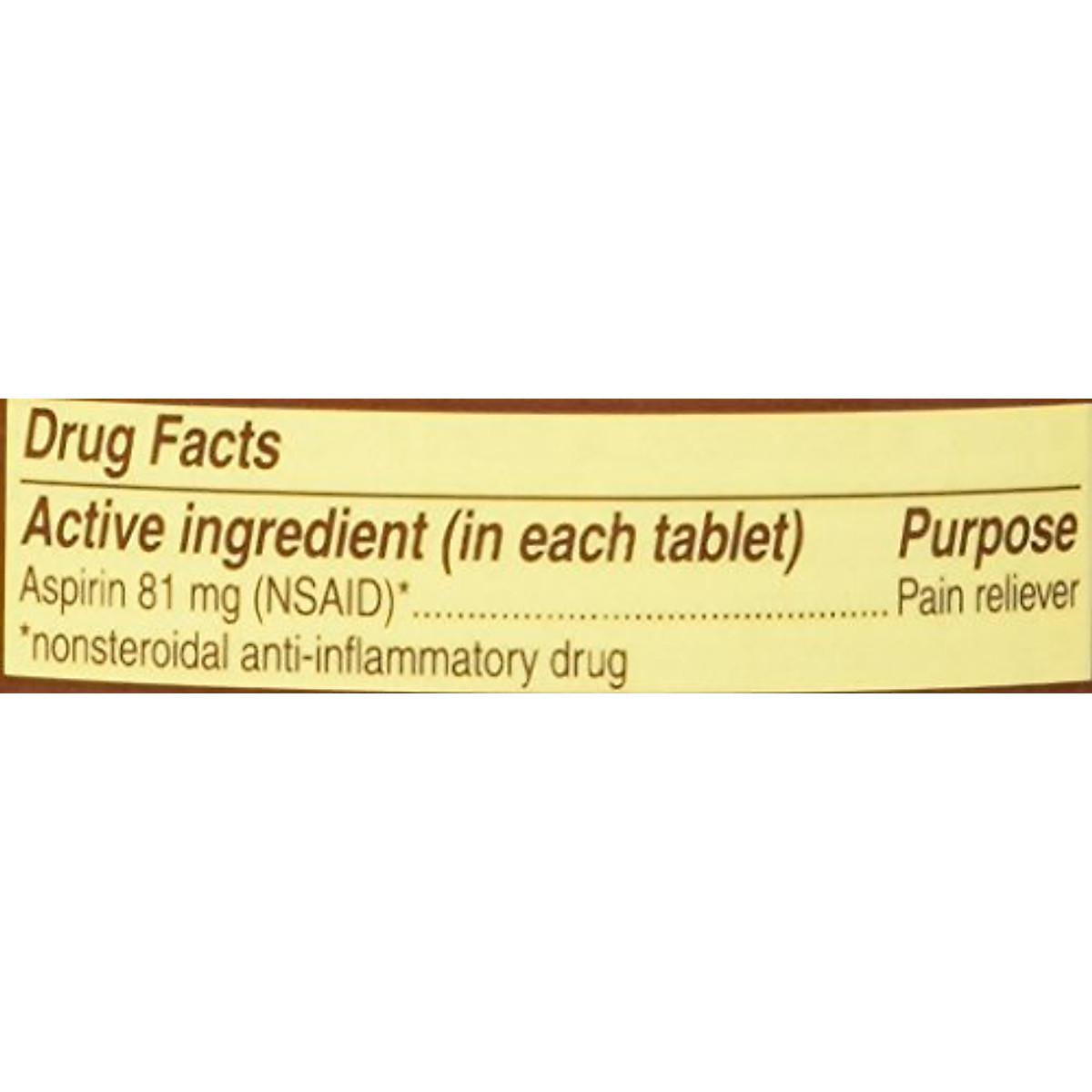 Bayer Low Dose 81mg Tab B Size 300ct Bayer Low Dose 81mg Tab Bttl 300ct