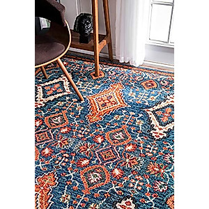 nuLOOM Elayne Diamond Area Rug, 10' x 14', Multi