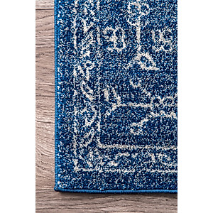 nuLOOM Vintage Waddell Area Rug, 5x7, Dark Blue