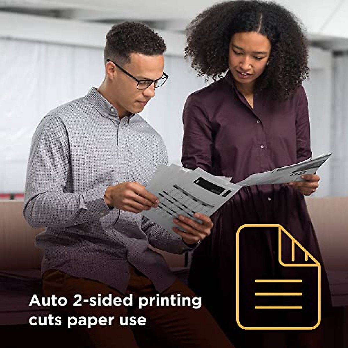 HP Laserjet Pro 4001dn Single-Function Monochrome Laser Printer, White - Print only - Mobile Printing, 42 ppm, 1200 x 1200 dpi, Auto 2-Sided Printing, 8.5 x 14, Ethernet, Hi-Speed USB