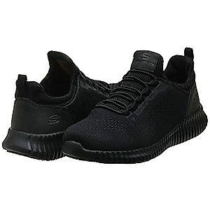 Skechers Men's Cessnock Food Service Shoe, Black, 9.5