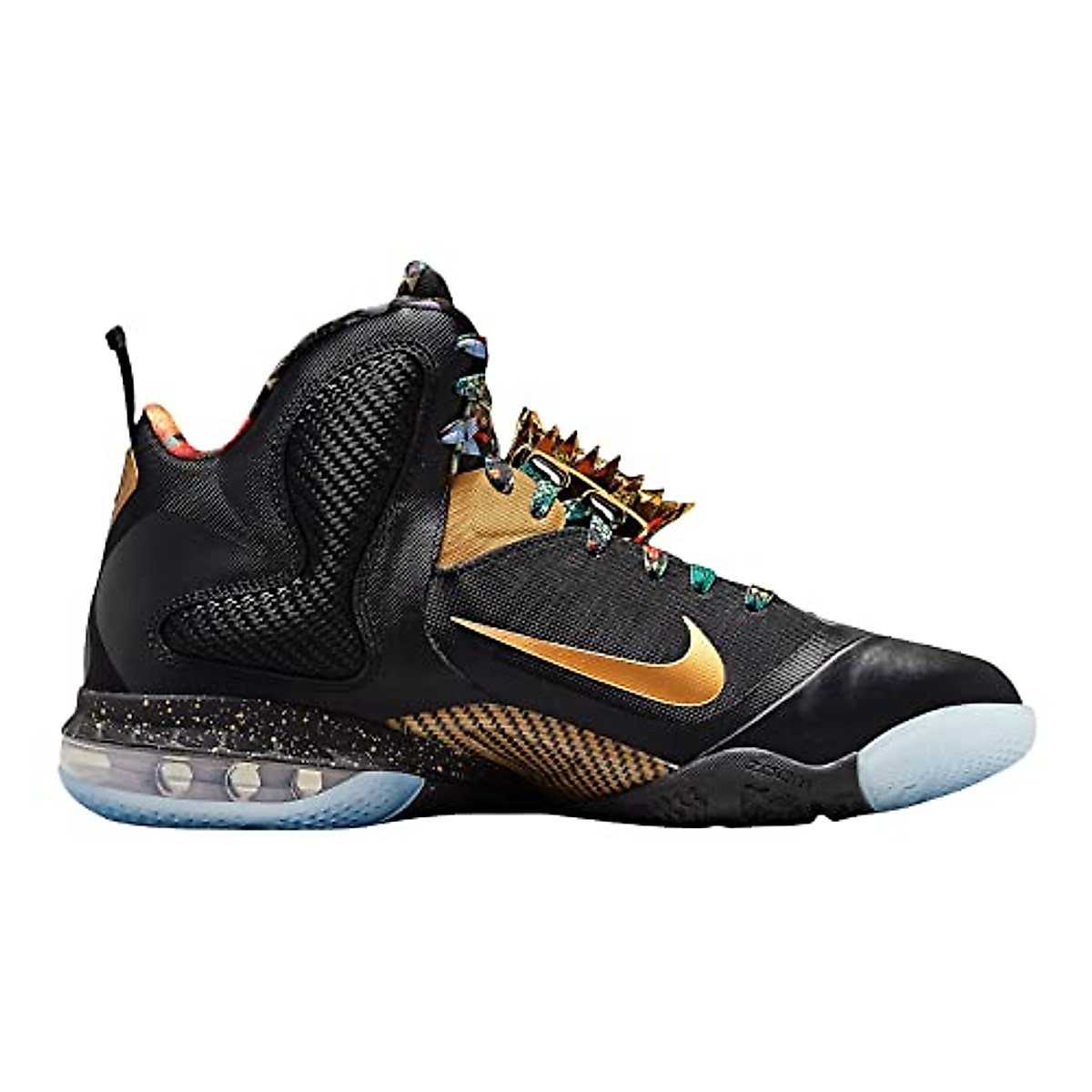 Nike Mens Lebron 9 DO9353 001 Watch The Throne 2022 - Size 11 Black/Metallic Gold
