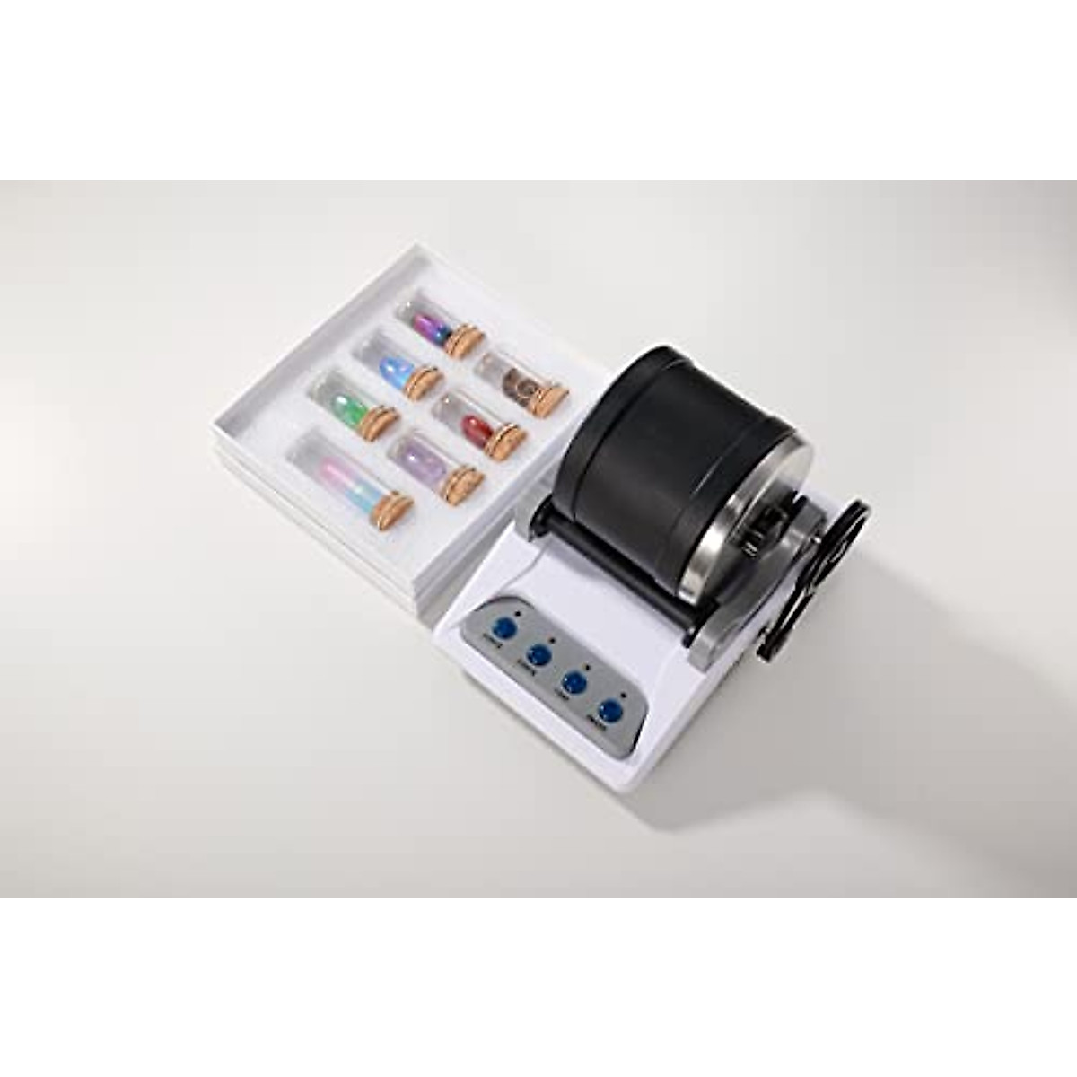 Advanced Professional Hobby Rock Tumbler Kit with Stones Collection