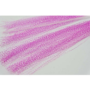 10 Packs Crystal Flash Fly Tying Material Hook Lure Flash Flies Decorating Holographic Tinsel Krystal Flashabou Sparkle Dry Streamer for Fishing Lure Dry Flies Making Supplies