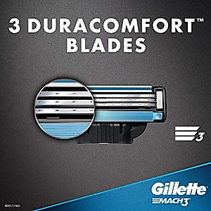 Gillette Mach 3 Razor Refill Cartridges 8 Count