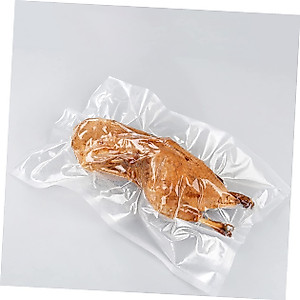 ABOOFAN 100pcs Saver Bag Food Preservation Bag Clear Sealable Bags Heart Baking Pan Space Saver Seal Bags Clear Sealed Food Bags Selladora Al De Vac Sealer Fresh Sealer Vacuum