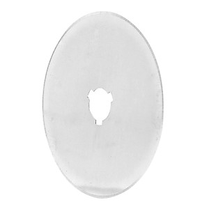 Wheel Knife Cloth Cutter, 10Pcs Roller Wheel Round Knife Blade SKS-7 Cloth Paper Cutter Replacement Kit 60mm