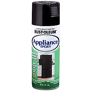 Rust-Oleum 7886830 Specialty Appliance Epoxy Spray Paint, 12 oz, Black