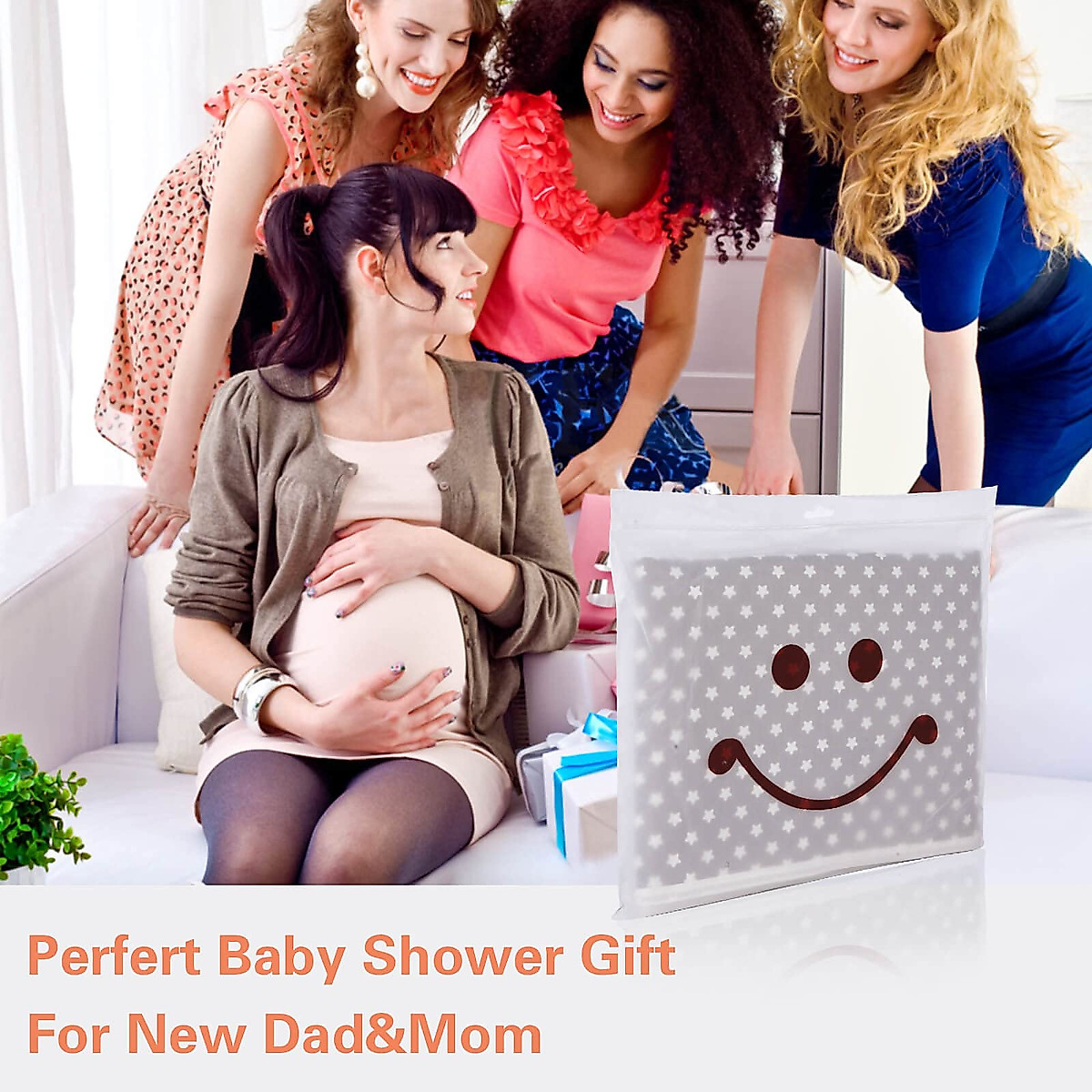 Baby Diaper Changing Pad, 21 5/8" x 31.5" Waterproof Changing Pad Liners 2Pack - Reusable Soft and Absorbent Portable Changing Mat(Star2PCS)