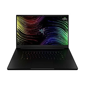Razer Blade 17 Gaming Laptop: NVIDIA GeForce RTX 3080 Ti - 12th Gen Intel 14-Core i7 CPU - 17.3" QHD 240Hz - 32GB DDR5 RAM - 1TB PCIe SSD - Windows 11 - Chroma RGB - Thunderbolt 4 - SD Card Reader