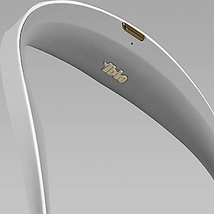 Wearable Personal Ionic Air Purifier Necklace| Wildfire smoke| 99% Removal rate verified by 3-party lab| Small, portable| USB recharge- 32hrs| Airvida L1 ｜Everyday& travel| Neck size 13.5 in.