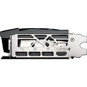MSI Gaming GeForce RTX 4070 Ti 12GB GDRR6X 192-Bit HDMI/DP Nvlink Tri-Frozr 3 Ada Lovelace Architecture Graphics Card (RTX 4070 Ti Gaming X Slim 12G), Black