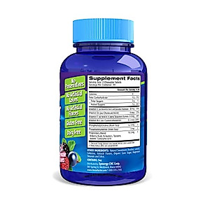 Focus Factor Kids Complete Daily Chewable Vitamins: Multivitamin & Neuro Nutrient (Brain Function) w/Vitamin B12, C, D3-60 Count