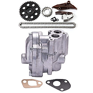OCPTY Timing Chain Kit Oil Pump Fit for 1990-1994 for Ford Aerostar, 1994 for Mazda B4000