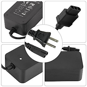 RidTianTek 53.5V 2A Charger for NIU KQi Air/KQi3/KQi3 Pro/KQi3 Max/KQi3 Sport/KQi2/KQi2 Pro, 46.8V Battery Charger for NIU Electric Scooter Accessories, Scooter Battery Power Adapter Fast Charger