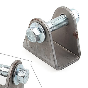 DAMAI Shock Absorption Suspension Base Bracket Mounting Seat For ATV, Dirt Bike, Go Kart, DIY Motorcycle Universal