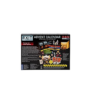 EXIT: The Game - Advent Calendar - The Silent Storm Family Game Cooperative Game Puzzle a Day Escape Room