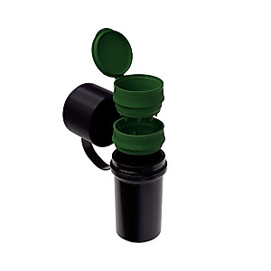 HEMPER Keeper 3-IN-1 Grinder + Storage System with Smell Proof Storage With Travel Ready Tether Strap | Lightweight