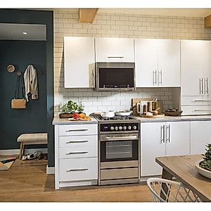 Haier 24 in. 1.4 cu. ft. Over the Range Microwave in Stainless Steel