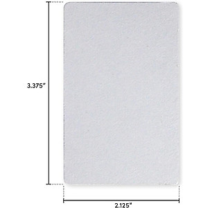 GORILLA SUPPLY Credit Card Cleaning Cards, Dual Side Card Reader Cleaner, POS Terminal Magnetic Head Pre-Saturated Swipe Alcohol-Free CR80 (50 Cards)