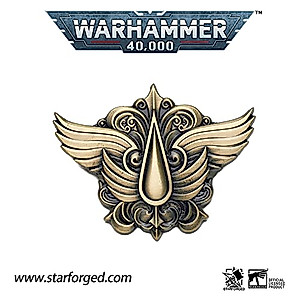Starforged Chapter Icon Blood Angels Pin Badge Son of Sanguinius Backpack Brooch Warhammer 40K Primarch