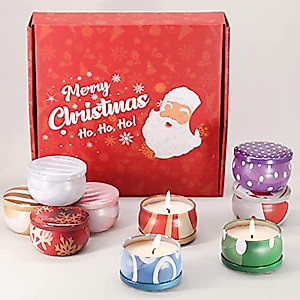 Scented Candle Gift Set, 9 Pack 2.2 oz Aromatherapy Candles,Soy Scented Candles for Home,Holiday Gifts for Mom, Lovers, Friends and Women/Men