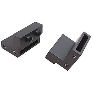 TMS 6.6 FT Country Dark Coffee Steel Sliding Barn Wood Door Hardware Antique