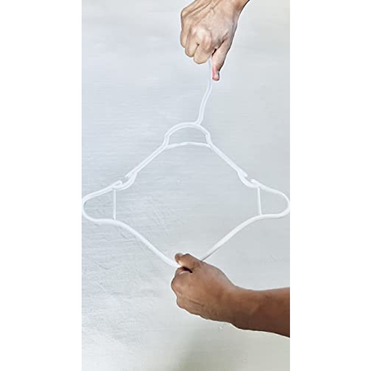 50 Recycled Plastic Hangers