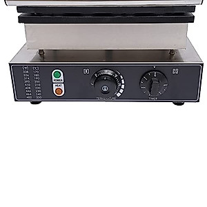 4Pcs Commercial Electric Hot Dog Baker,Non-Stick Waffle Stick Maker,Stainless Steel Egg Waffle Machine for Bakery,Dessert Shop,Mall