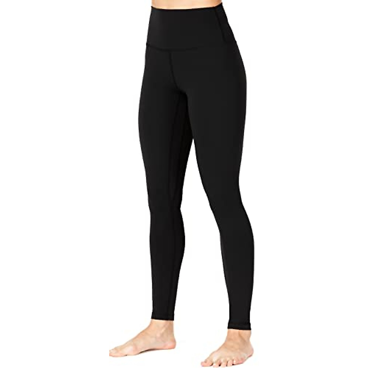 Sunzel Workout Leggings for Women, Squat Proof High Waisted Yoga Pants 4 Way Stretch, Buttery Soft (Black, L)