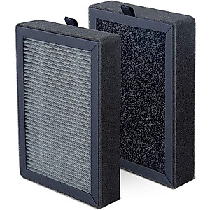 Ximoon LV-H128 Air Purifier Filter Replacement for LEVOIT LV-H128 Filter Air Purifiers - 2 Pack
