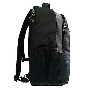 ORBEN Vertical Zip Laptop Backpack (Grey Black)