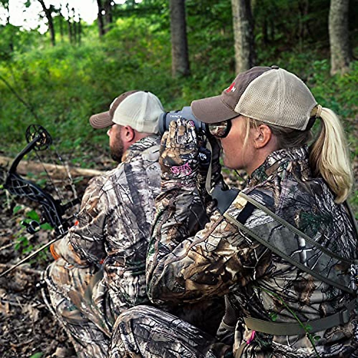 Alpine Innovations Men's Bino Bandit Binocular Cover, Stealth Shadow, One Size