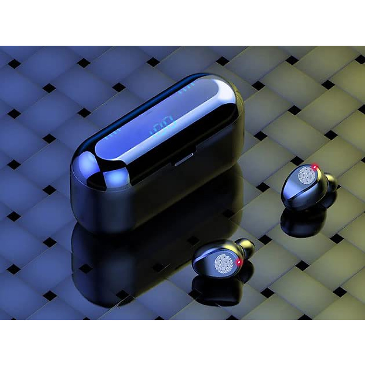 OwensAssetFund Gifts F9 TWS Bluetooth 5.1 Sport Wireless Earbuds with Battery Charging Case