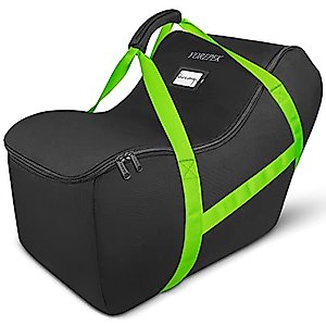 Infant Car Seat Travel Bag Compatible with All Nuna Pipa Car Seat and Base, Chicco KeyFit 30 and Base, Padded Car Seat Bags for Air Travel, Car Seat Gate Check Bag with 5 Protective Bumper Feet