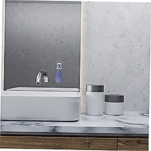 Cabilock 6 Pcs Shower Gel Holder Body Wash Container Hanging Storage Shelves Trace-free Storage Holders Punch-free Detergent Holders No Trace No Trace Stickers Shampoo Rack Shampoo Holders