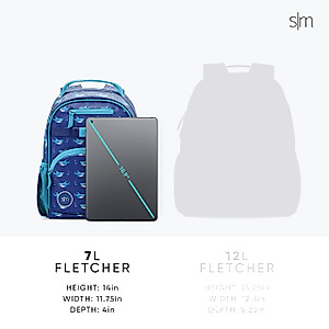 Simple Modern Toddler Mini Backpack for Kids Boys Girls | Preschool Small Backpack | Fletcher Collection | Toddler - Mini (14" tall) | Unicorn Fields