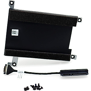 Deal4GO SATA Hard Drive Cable XY5F7 w/ 2.5" HDD Caddy Bracket ND8N9 for Dell Latitude 5500 5501 5502 5505 5510 5511 Precision 3540 3541 3542 3550 3551