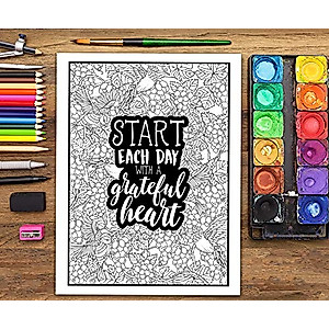An Inspirational Colouring Book For Everyone: Be Fearless In The Pursuit Of What Sets Your Soul On Fire