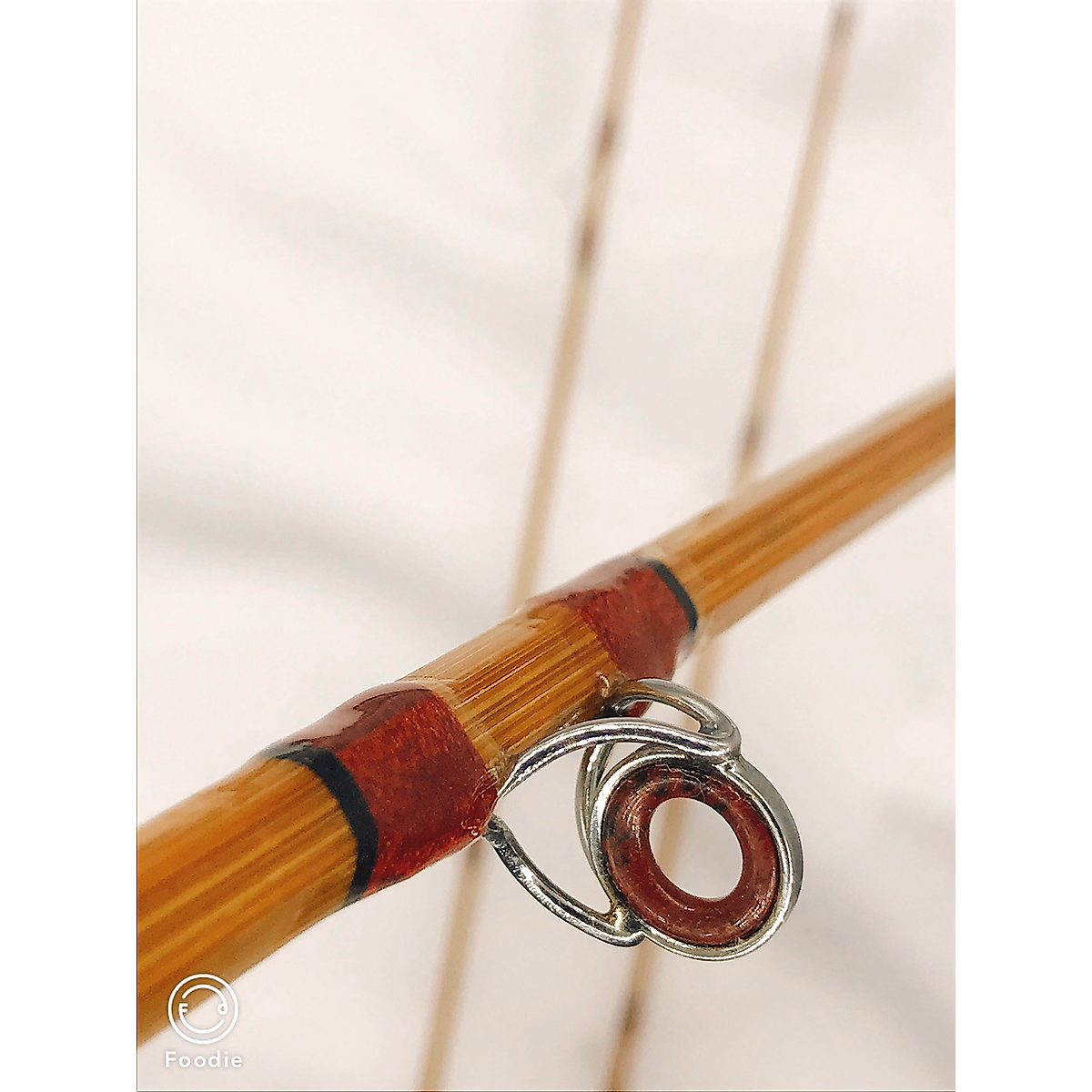 Bamboo Fly Rod 7'0" for #4 Line Wt,2 Piece with 2 Tips.