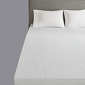 Sleep Philosophy Gel Infused Memory Foam Mattress Topper Luxurious, All Season Enhanced Bed Support, Full(3" Thick), Removable 3M Cover